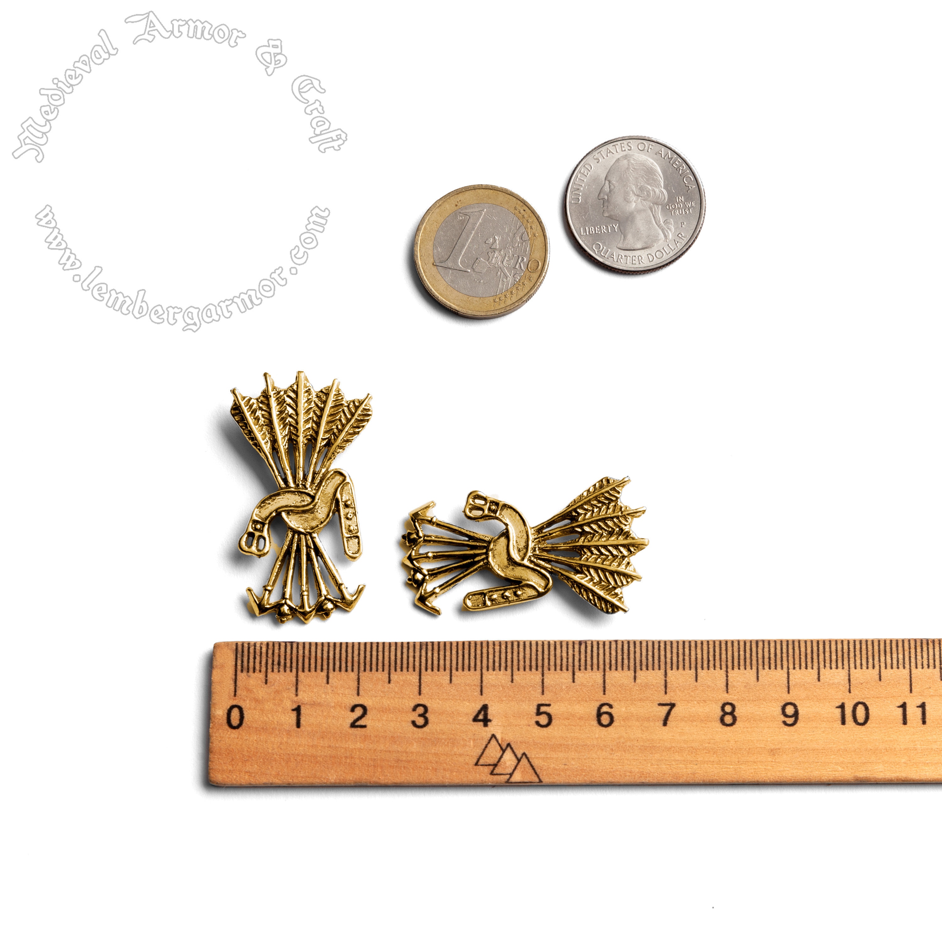 Arrows Pin, a Replica of the Badge of Arthur, Prince of Wales. for a ...
