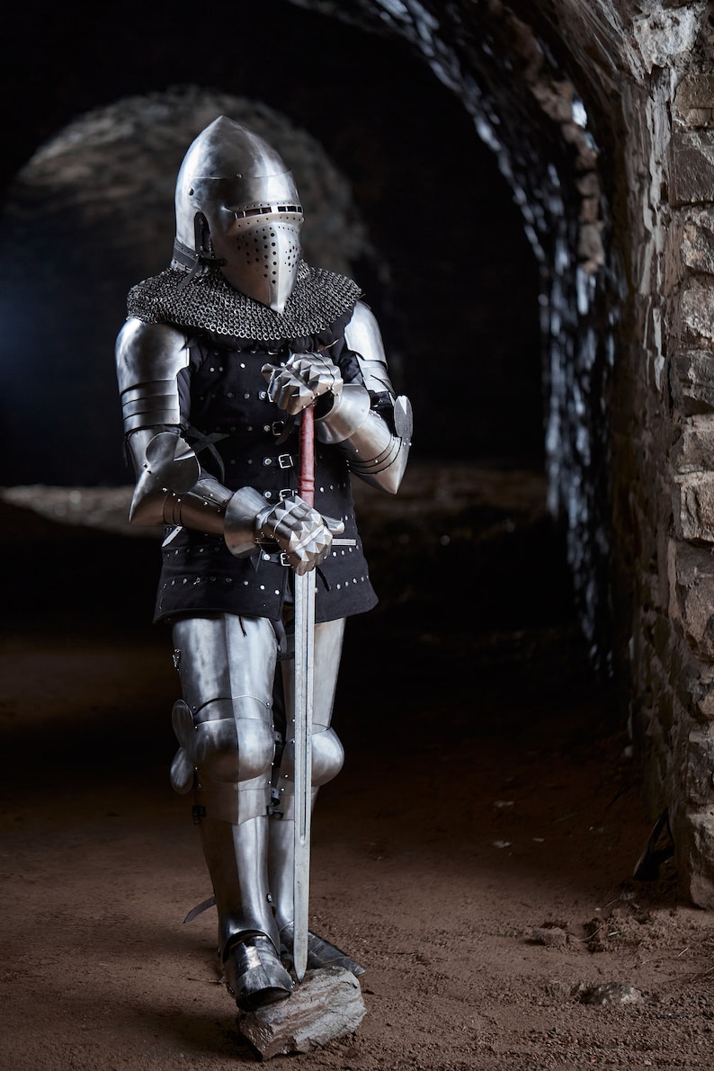 Full Set of Buhurt Armor chuburg Knight 1380 Year. - Etsy