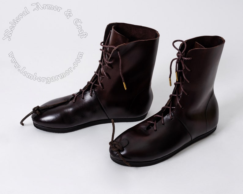 Buhurt Shoes With Straps for the Sabatons. Unisex Medieval Combat Boots ...