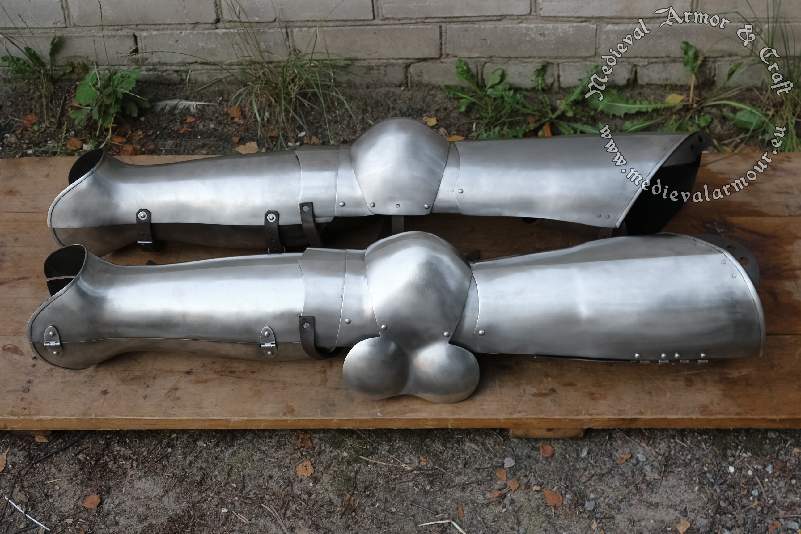 Set of Plate Legs chuburg Knight for Buhurt. A Set - Etsy