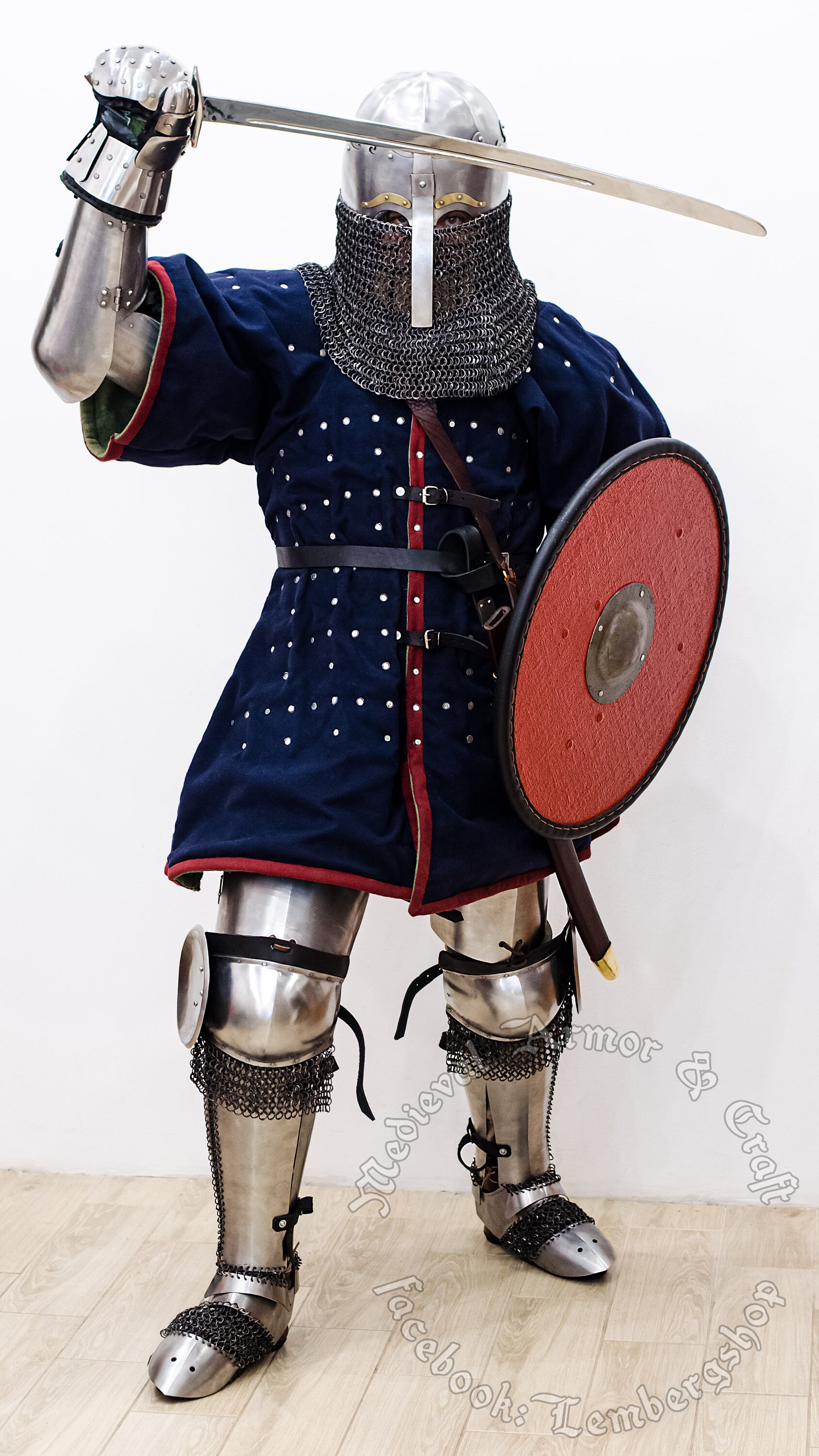 Buhurt armor Hatangu Kaftan with metal plates for Eastern | Etsy