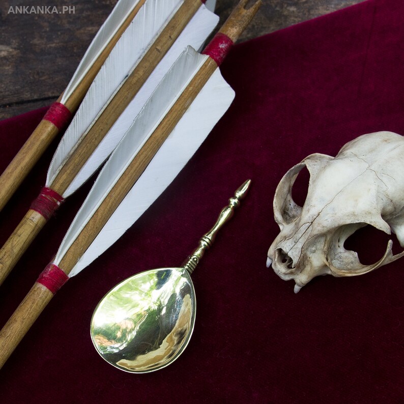 Medieval Brass Spoon From the Cluny Museum. Copy of Artifact for the ...