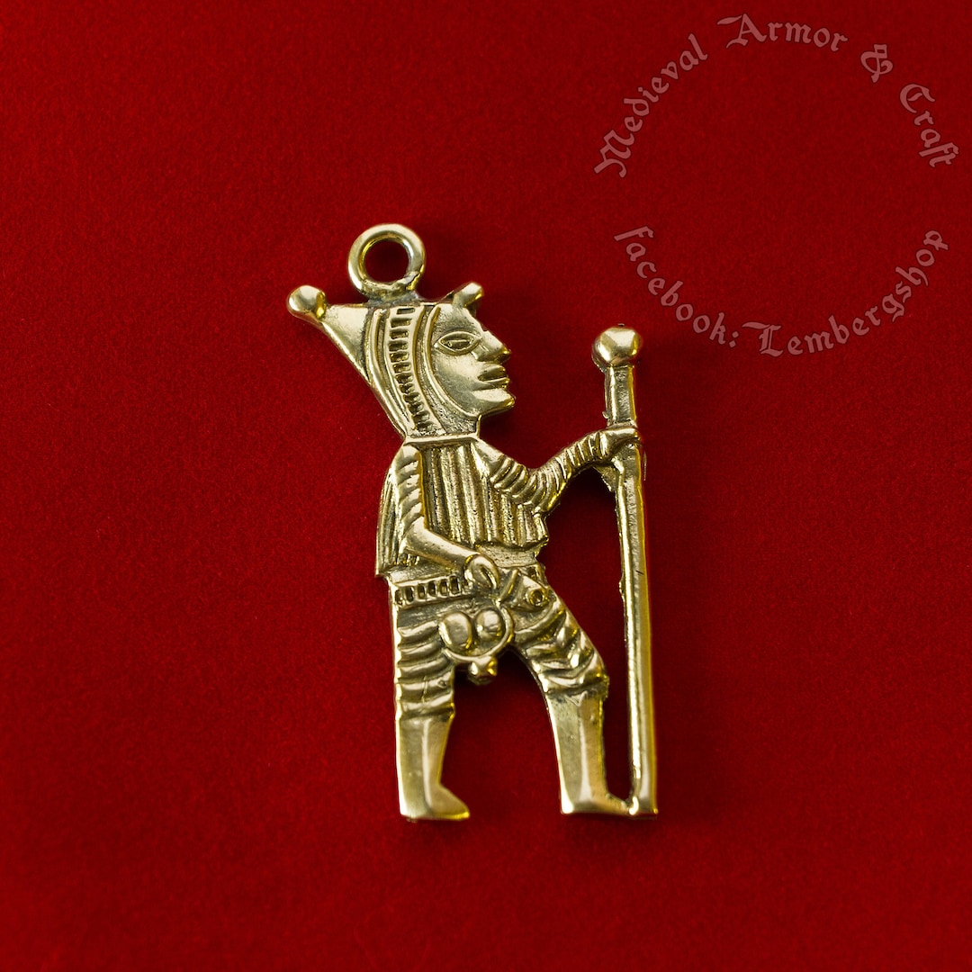 Shameless Erotic Secular Pin. Medieval Pilgrim Badge Pilgrim in a Cloak ...