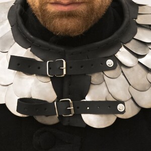 Scale Neck Protection Armor. Plate Titanium Aventail Pelerine for ...