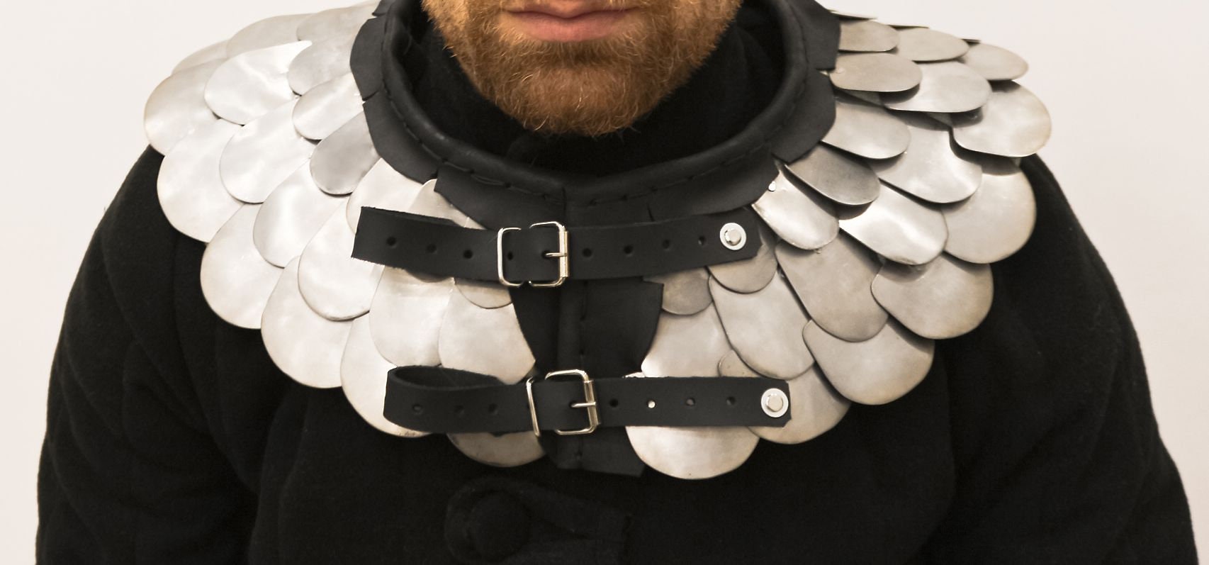 Scale Neck Protection Armor. Plate Titanium Aventail Pelerine - Etsy