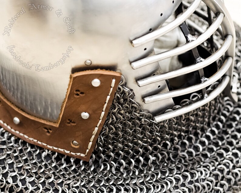 Wolf Ribs Buhurt Helm for Full-contact Steel Fight. - Etsy