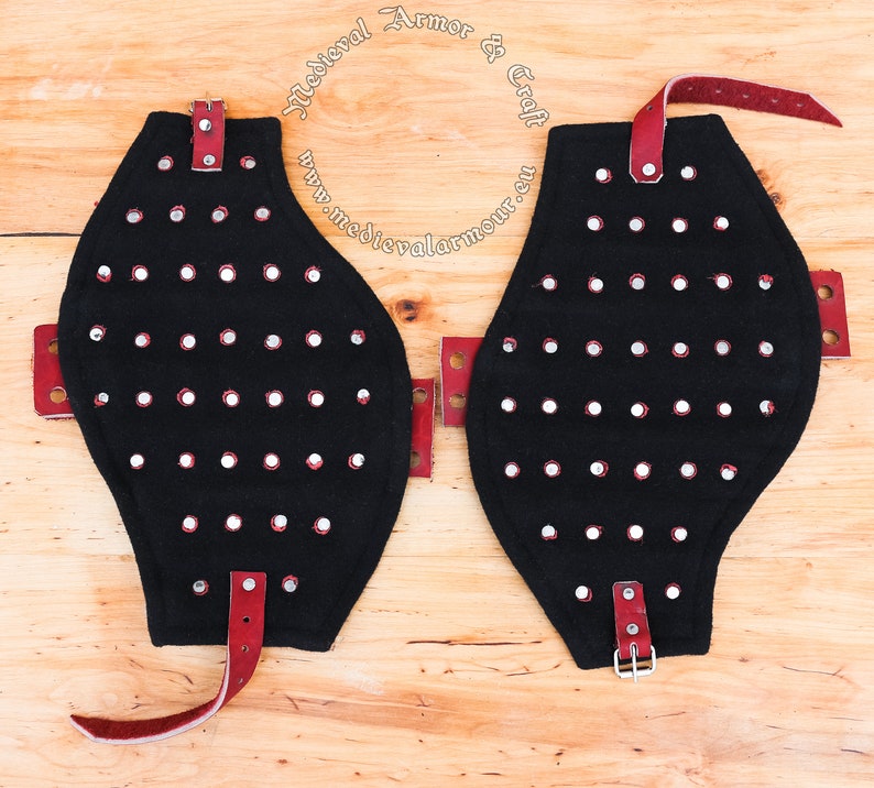 Medieval Arm Protection for Full-contact Combat. Brigandine - Etsy