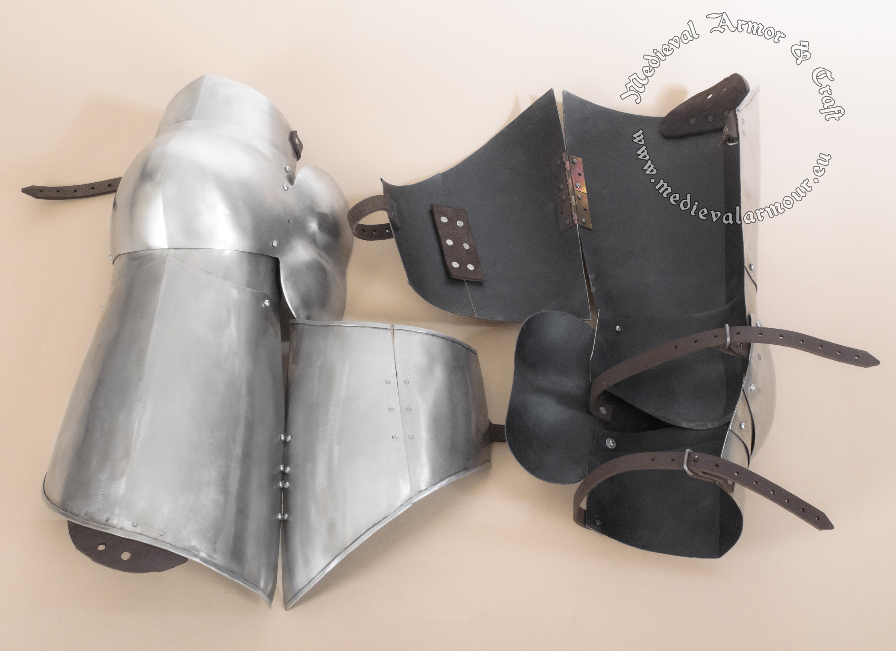 Set of Plate Legs chuburg Knight for Buhurt. A Set - Etsy