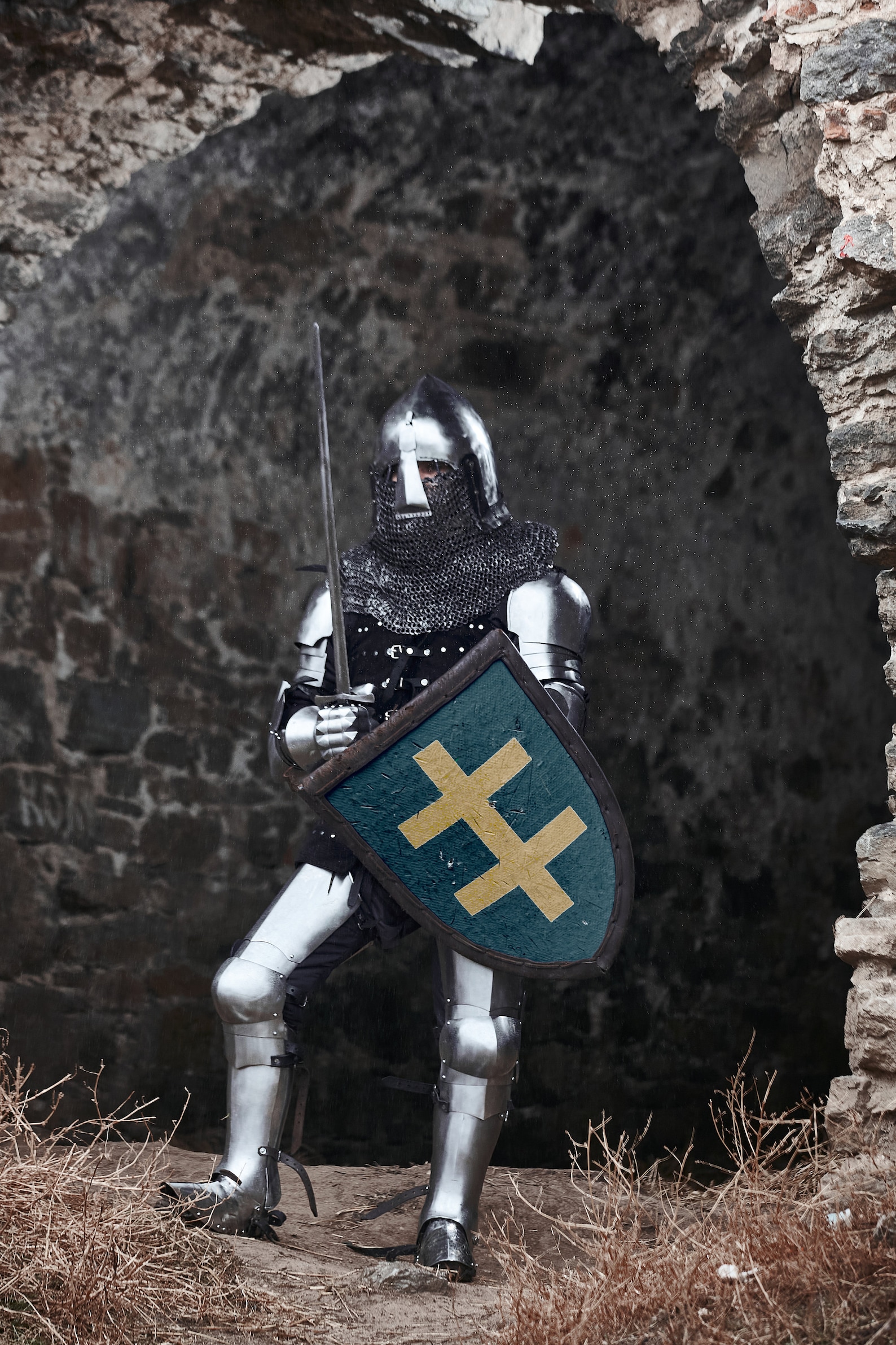 Full Set of Buhurt Armor "chuburg Knight" 1380 Year. Famous Ukrainian ...