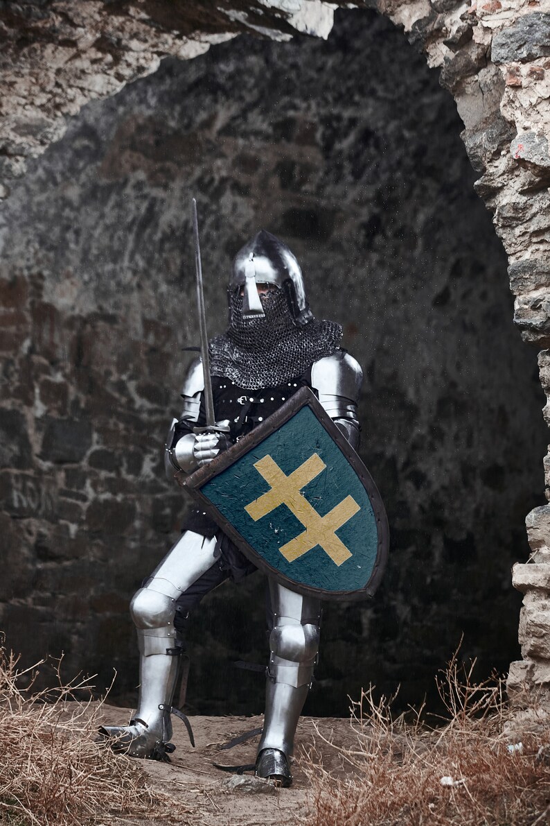 Full Set of Buhurt Armor chuburg Knight 1380 Year. - Etsy