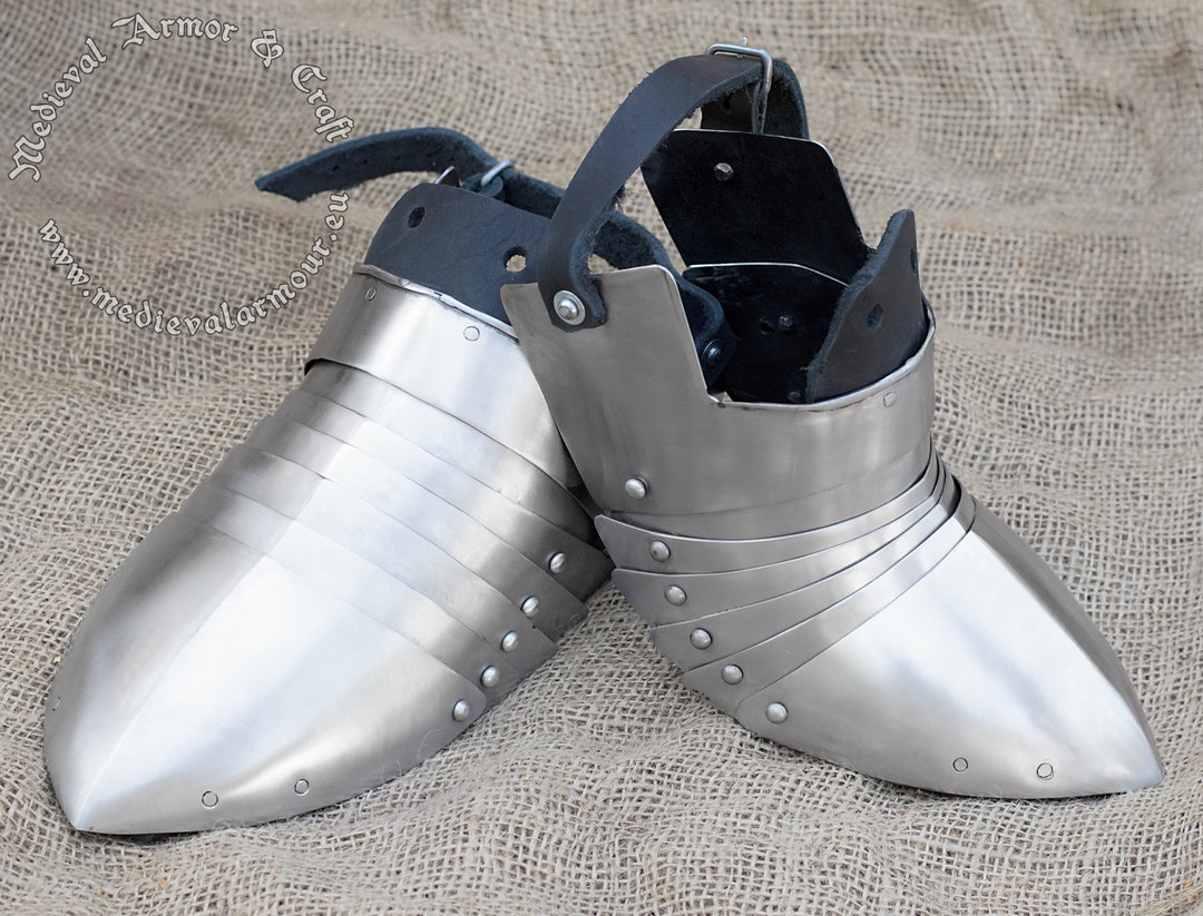 Medieval Sabatons. Knights' Armor for Shoes. Can Be Used in Buhurt ...