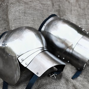 Segmented Knight Knees With Extra Leg Protection. - Etsy