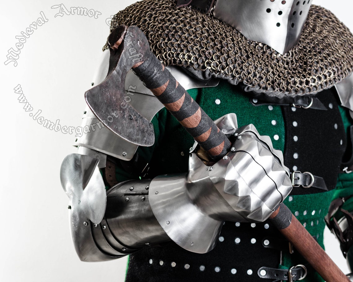 Full set of buhurt armor Lombardian Cavalry mixed | Etsy