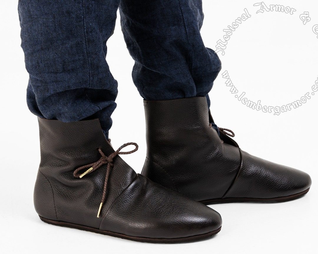 Medieval Reenactment Shoes. Men and Women Medieval Boots. Medieval and ...