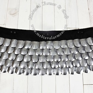Knight's Medieval Scaly Skirt. for Larp, Cosplay Costumes, SCA, Buhurt ...