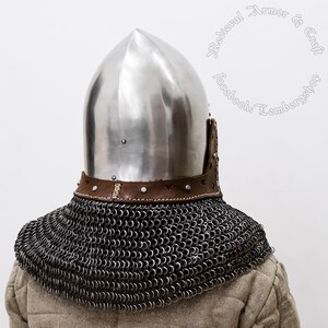 Wolf Ribs Buhurt Helm for Full-contact Steel Fight. Reenactment 14th ...
