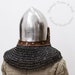 Wolf Ribs Buhurt Helm for Full-contact Steel Fight. Reenactment 14th ...