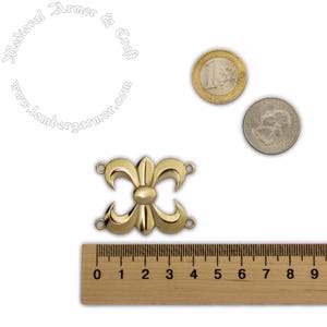 Medieval Livery Collar, Brass Chain of Office With Fleur-de-lis, and ...