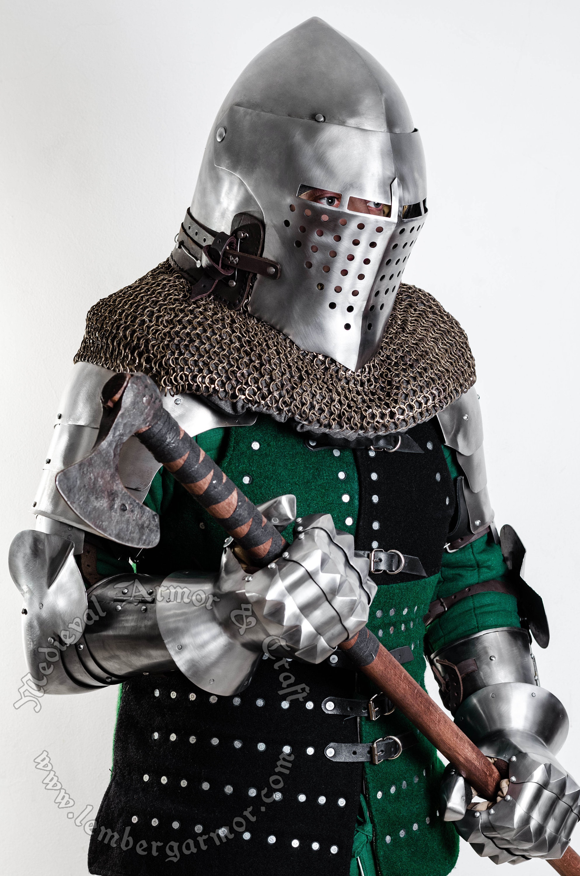 Full set of buhurt armor Lombardian Cavalry mixed | Etsy