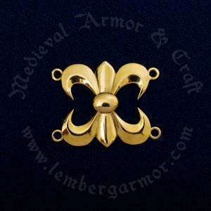 Medieval Livery Collar, Brass Chain of Office With Fleur-de-lis, and ...