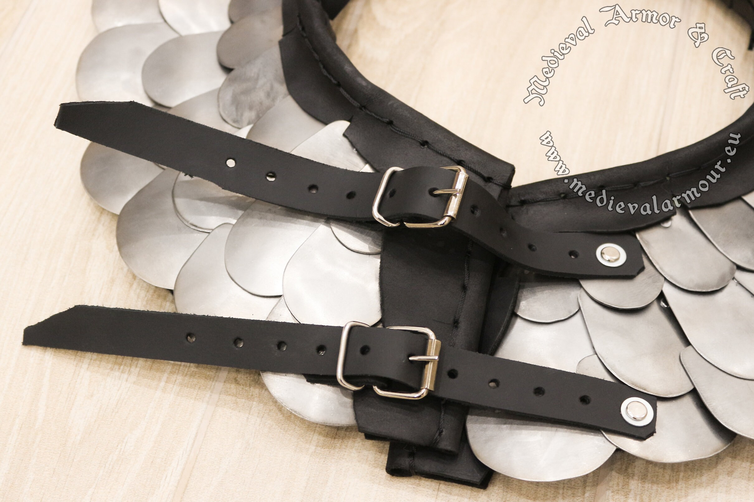 Scale Neck Protection Armor. Plate Titanium Aventail Pelerine | Etsy