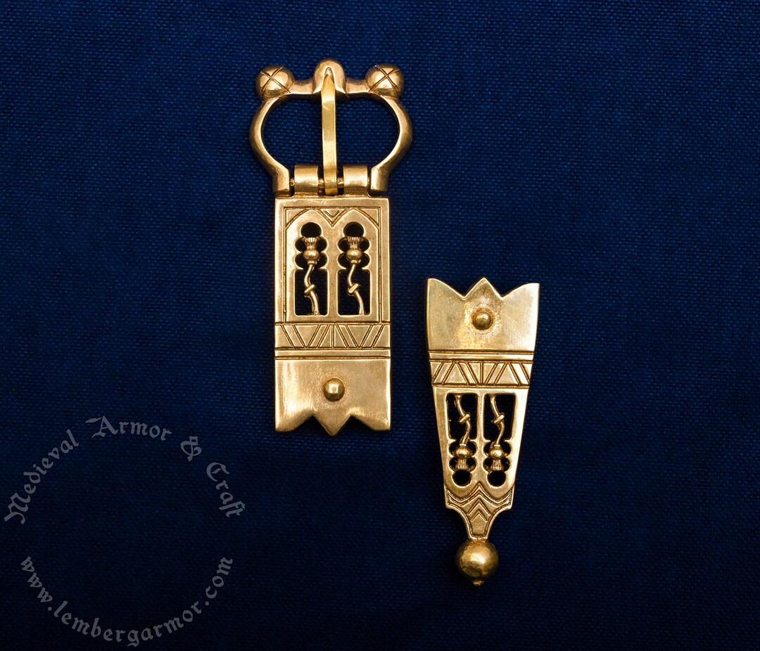 Medieval Casting Belt Set Replica 14th-15th Centuries, France. Suitable ...