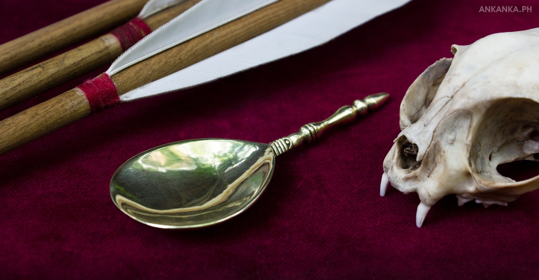 Medieval Brass Spoon From the Cluny Museum. Copy of Artifact for the ...