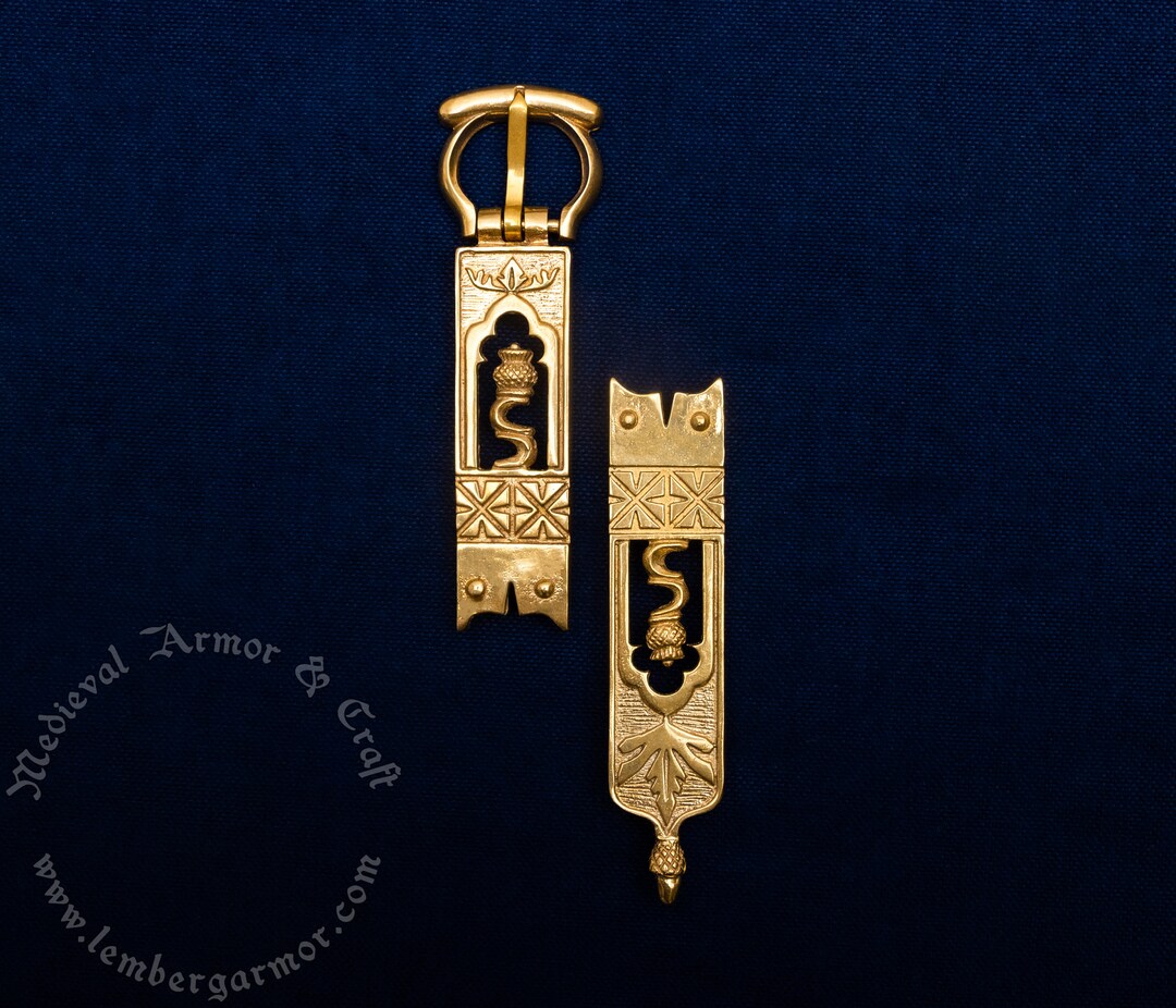 Medieval Casting Belt Set Replica 14th-15th Centuries - Etsy