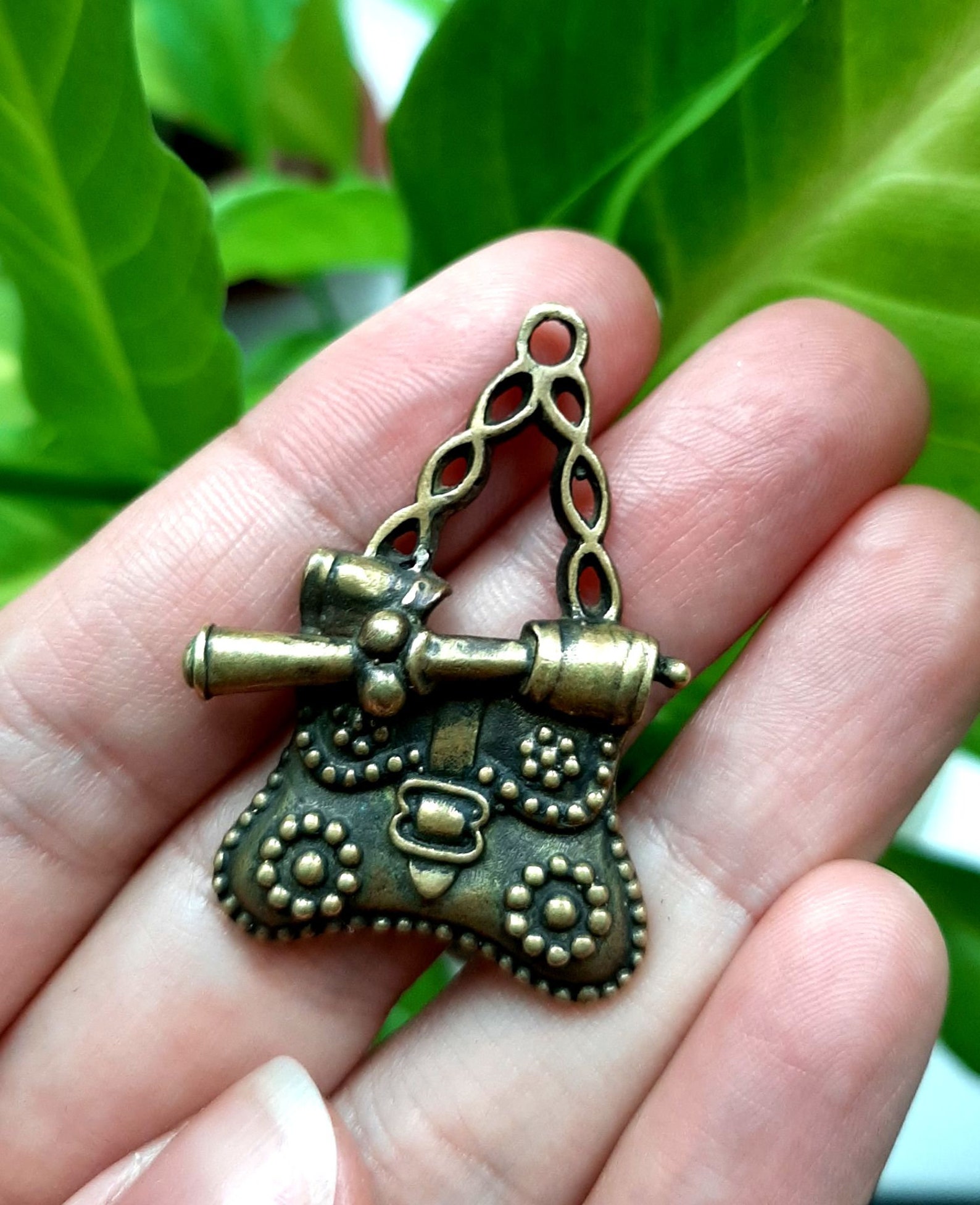 Medieval Pin of Bag and Knife Pilgrim Badge for the - Etsy