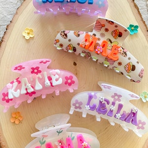 Custom Claw Clip - Etsy