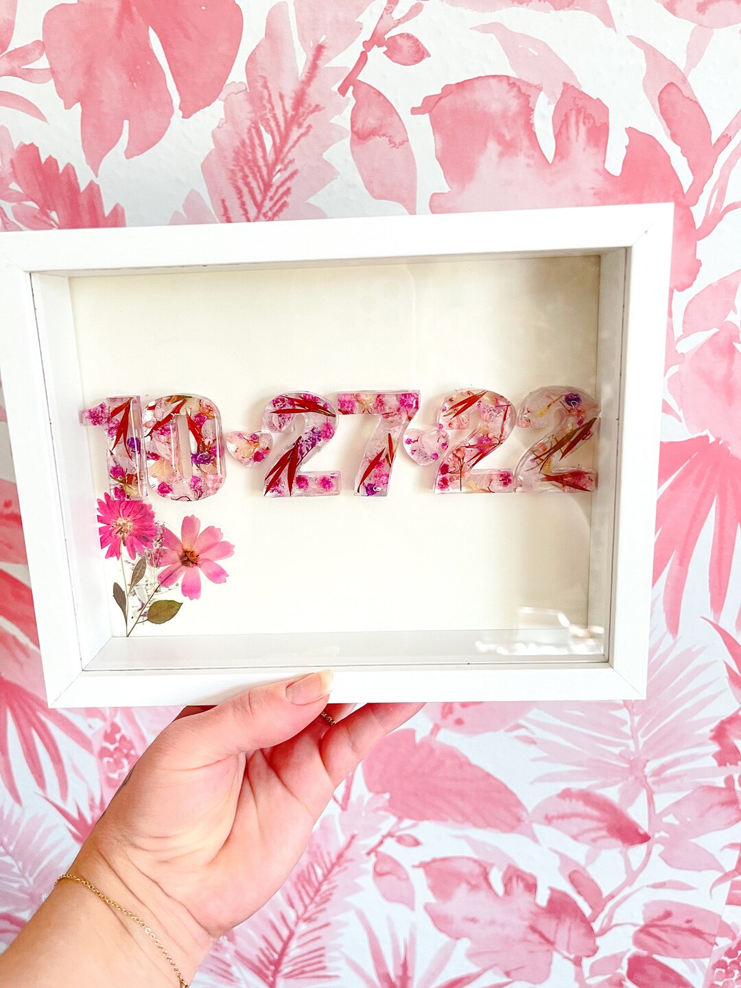 Resin Date Shadow Box - Etsy