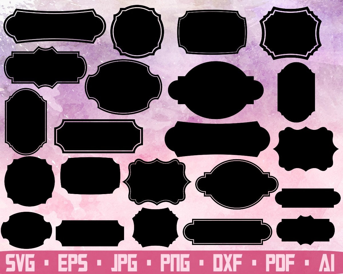 22 labels Custom labels Personalized labels Labels svg | Etsy