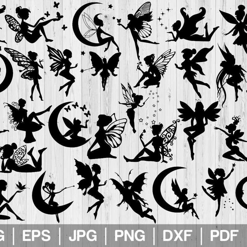Fairy Svg - Etsy