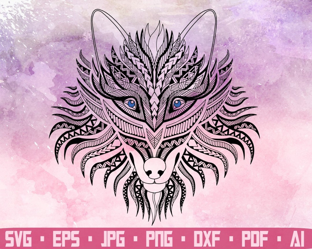 Gemetric Wolf Wolf Wolf Art Wolf Decor Geometric Art Wolf Print Wall ...