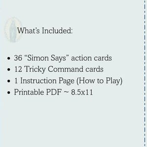 Catholic Simon Says Printable Game for Kids | Religious Education ...