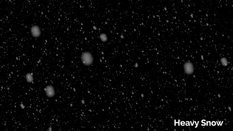 Animated Falling Snow Video Overlay for Photoshop - Etsy