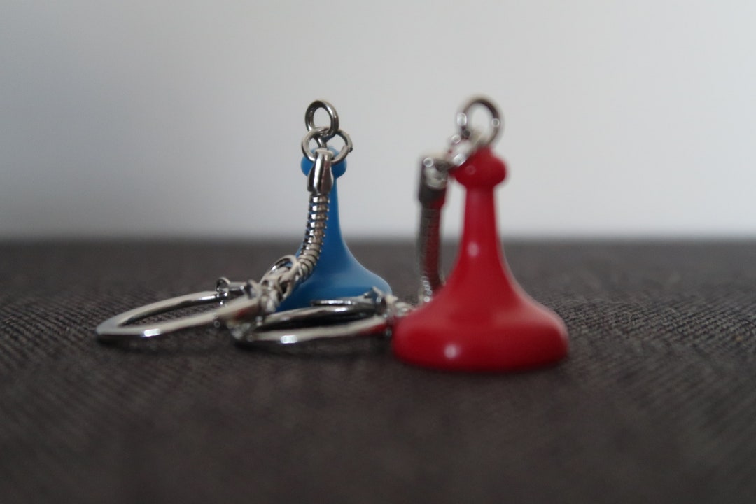Board Game Lover Keychain, Monopoly, Sorry, Upcycled, Repurposed ...