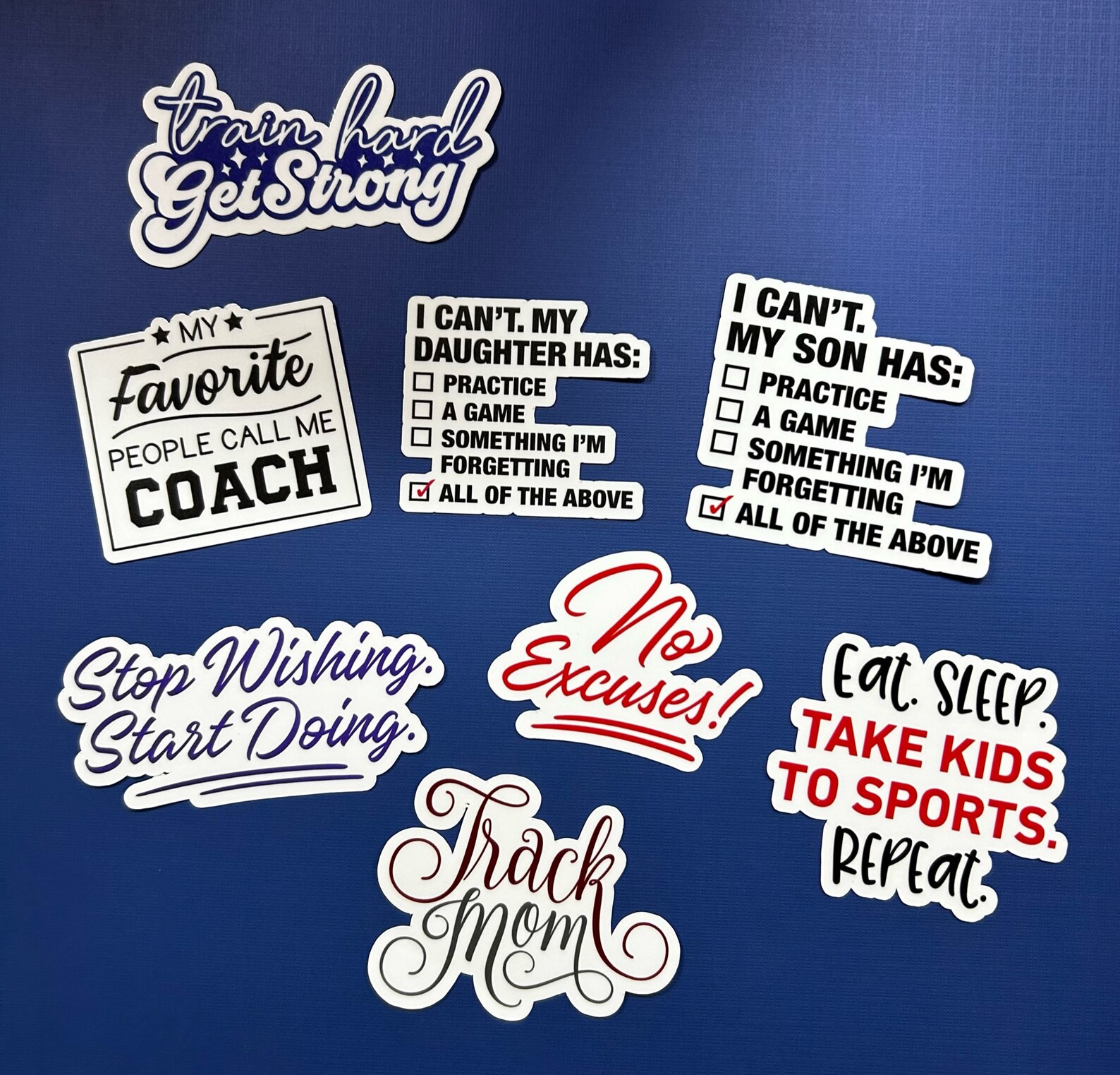 Track and Field Stickers **FREE SHIPPING** Personalization Optional - Etsy