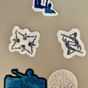 Synchronized Swimming Stickers!!! *free Shipping* - Etsy