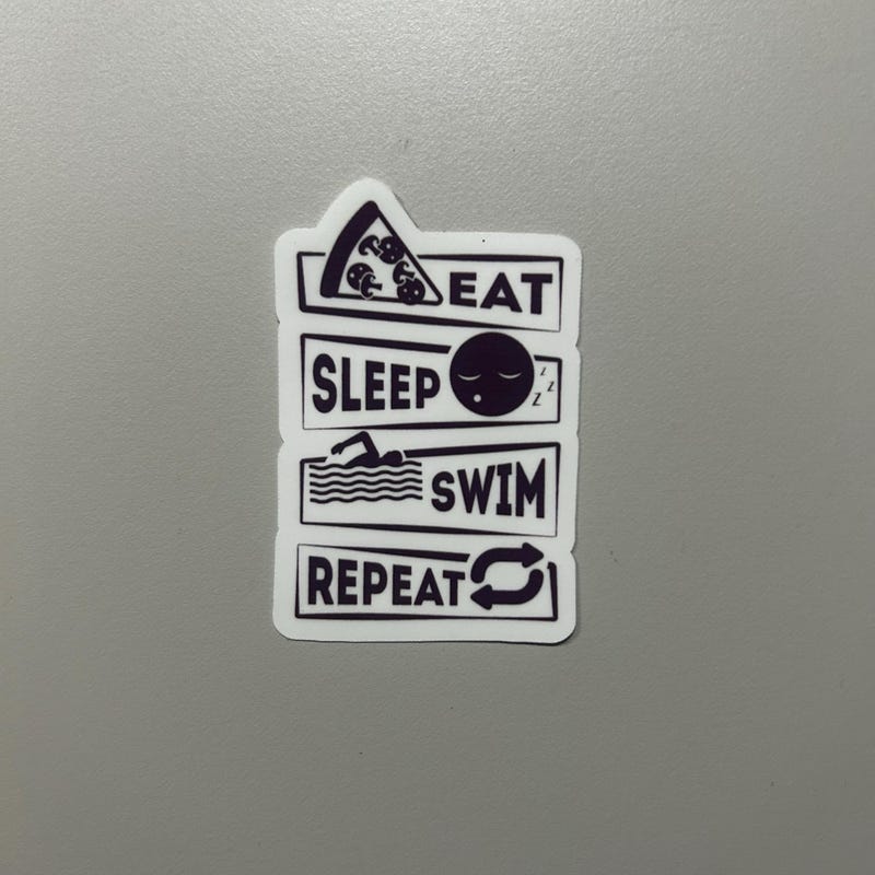 Swim Stickers - Etsy