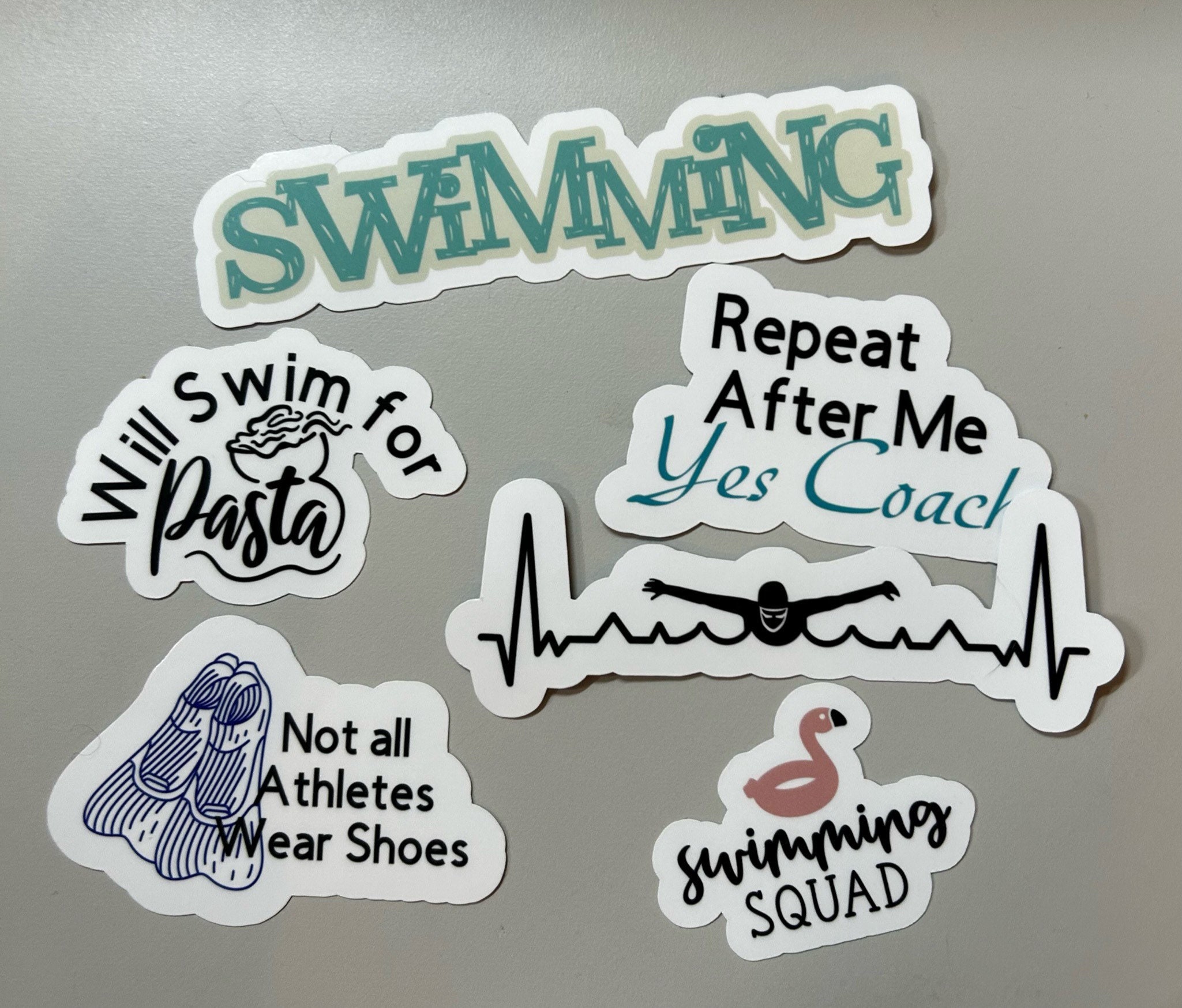 Swim Dive Water Polo and Synchronized Swim Stickers free - Etsy