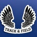 Track and Field Stickers **FREE SHIPPING** Personalization Optional - Etsy