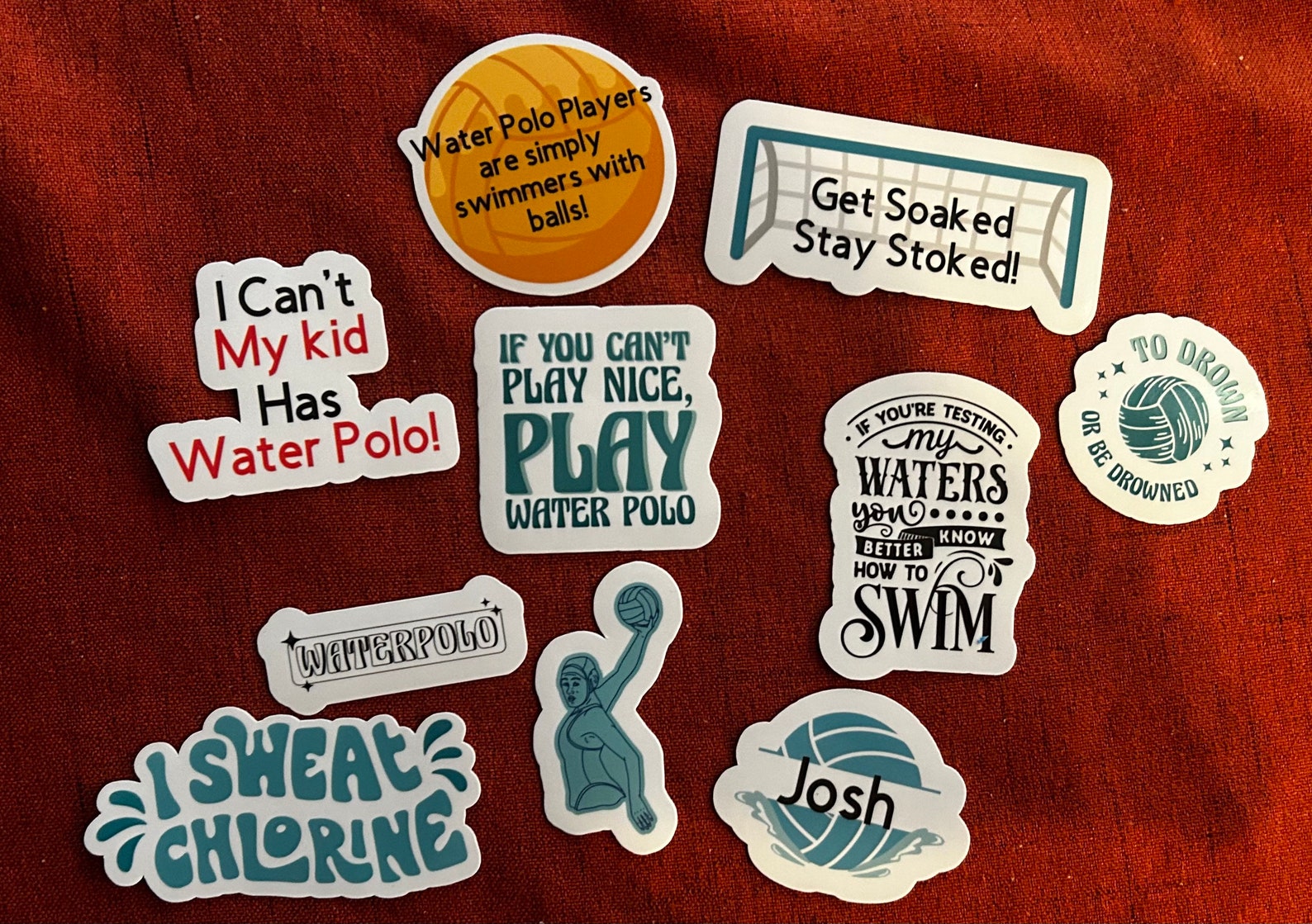 Swim Dive Water Polo and Synchronized Swim Stickers free - Etsy