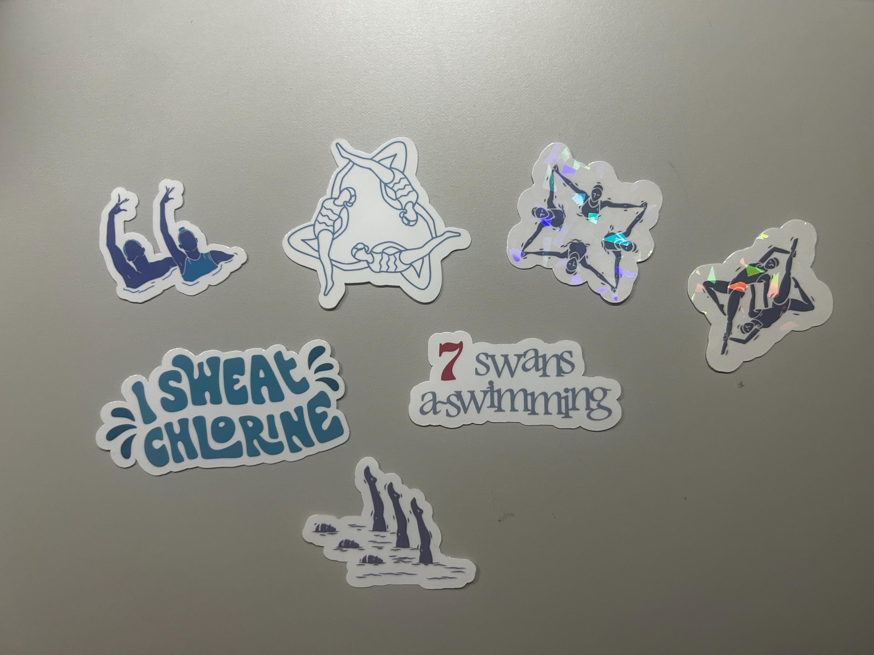 Synchronized Swimming Stickers!!! *free Shipping* Airpods Sticker ...