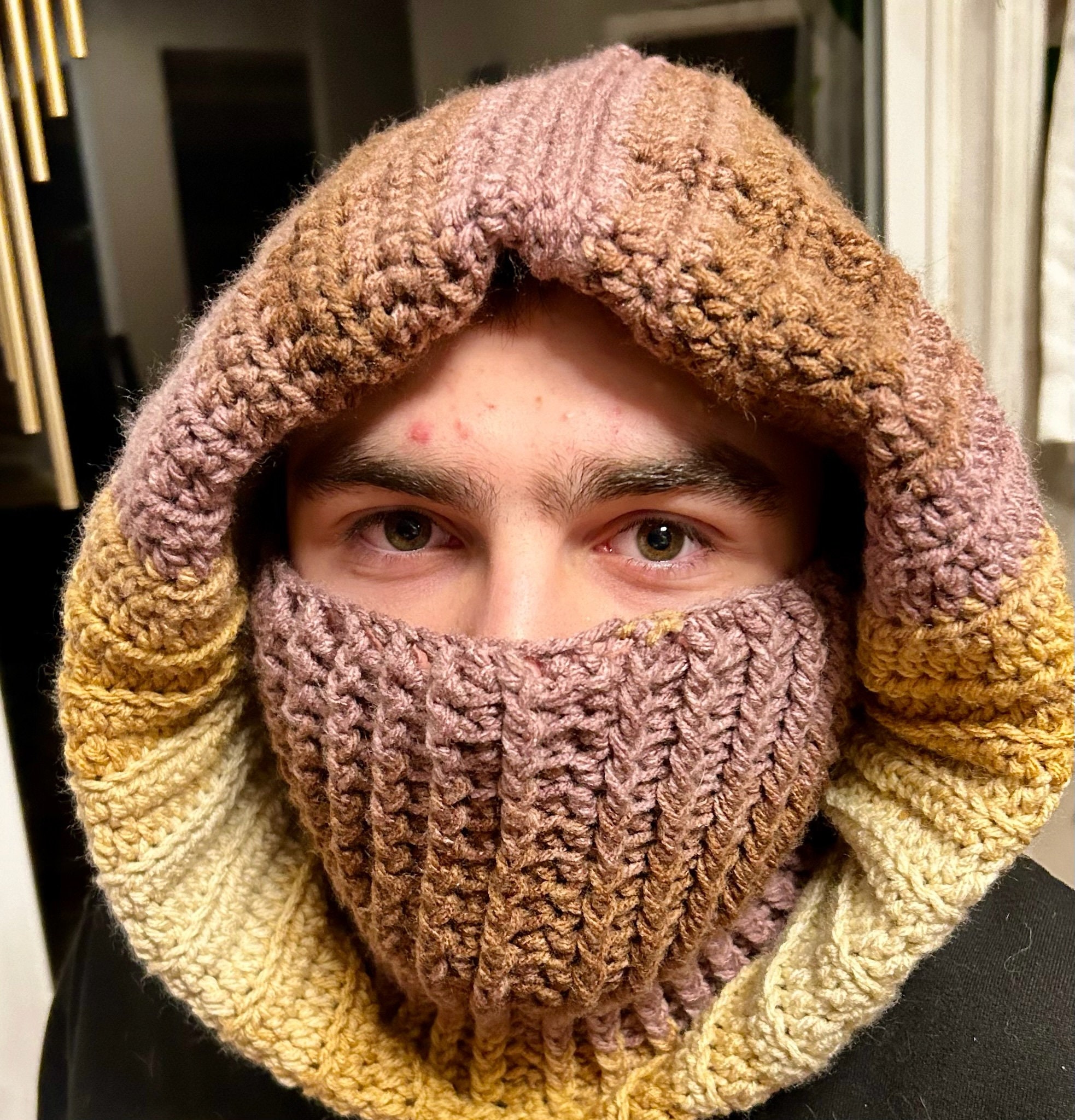 Turtle Neck Hoodie (balaclava) - Etsy