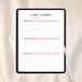 Daily Habits Tracker Printable Template PDF Template - Etsy