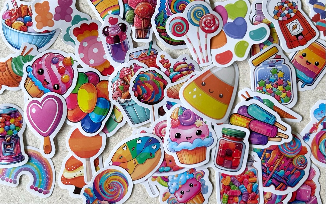 Sweat Treat Stickers Choose Your Pack Size Happy Mail Decal for Water ...