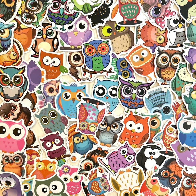 Owl Decals - Etsy