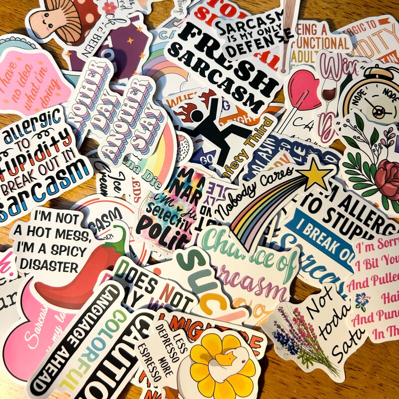 Sassy Stickers - Etsy