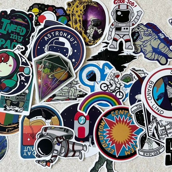 Space Stickers - Etsy